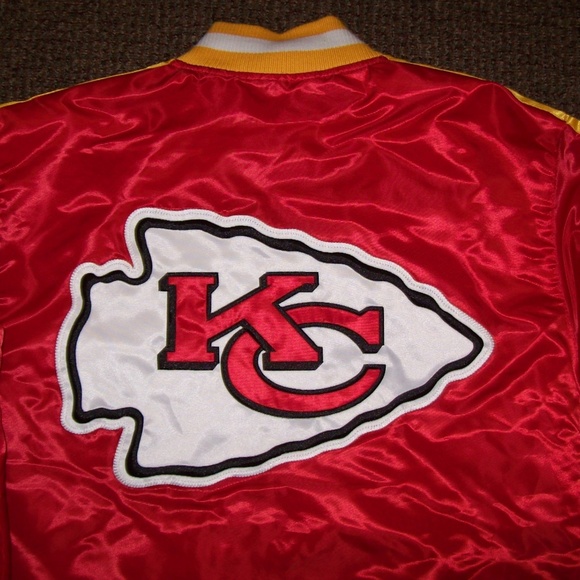 STARTER 2019 Fall | Jackets & Coats | Kansas City Chiefs Starter Snap ...